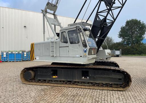 Used piledriver and crawler crane (parts)